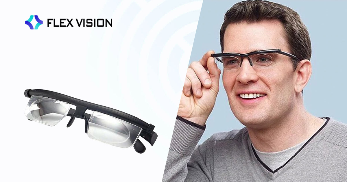 Flex Vision Adjustable Glasses